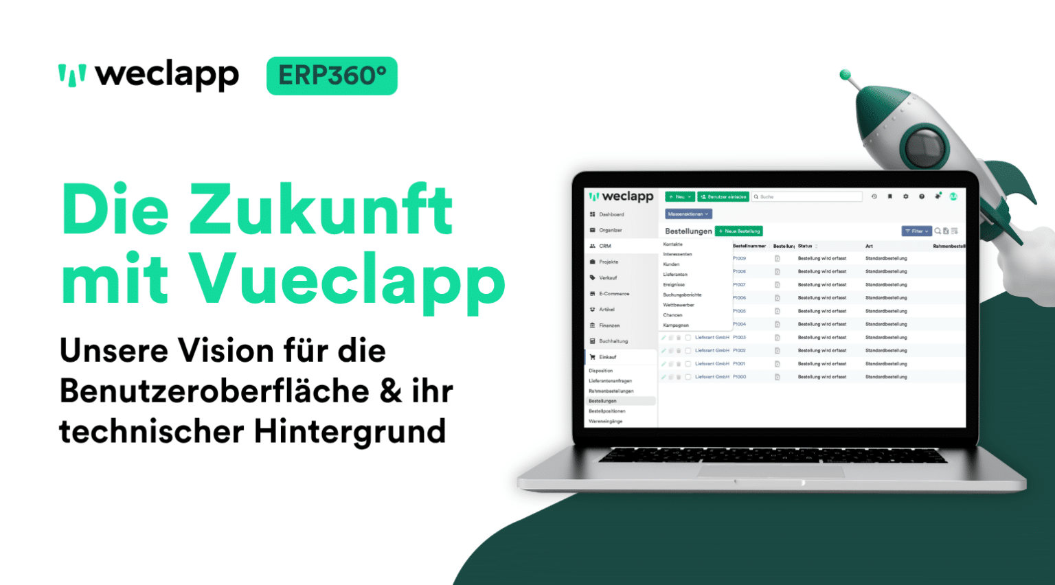 Mit Vueclapp in die Zukunft von weclapp