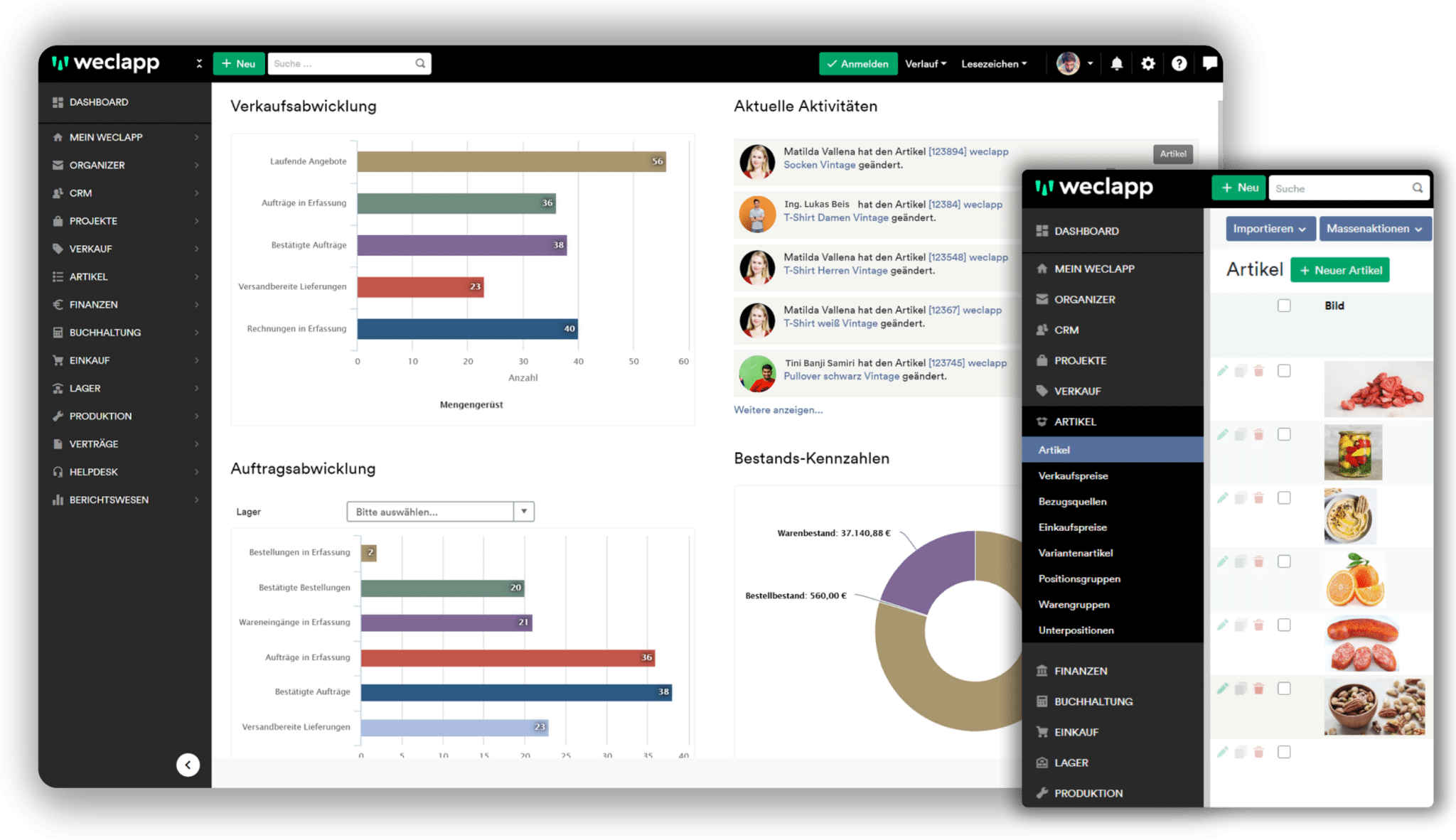 ERP Software F r Lebensmittel Weclapp ERP Software F r Lebensmittel Weclapp